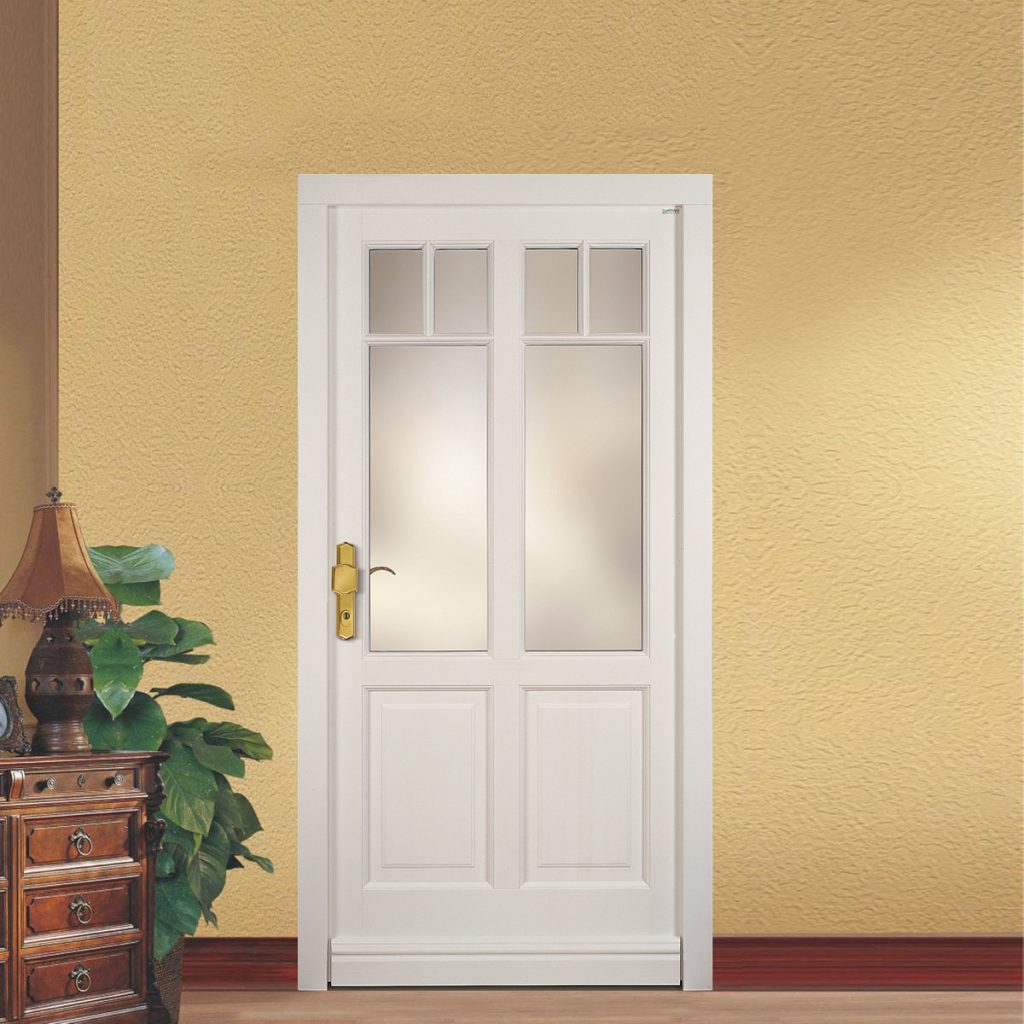 Exquisite European-Style Wooden Door – Timeless Elegance for Luxury Spaces