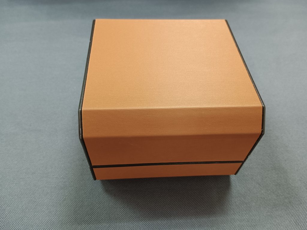 Orange Flat Open Octagonal Bracelet Jewelry Package Box – Vibrant and ...