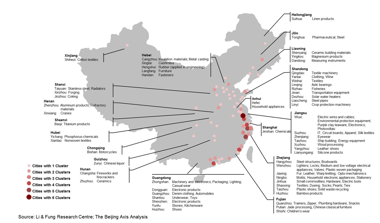 Top 30 China Manufacturing Cities You Should Know About - AsianDavinci